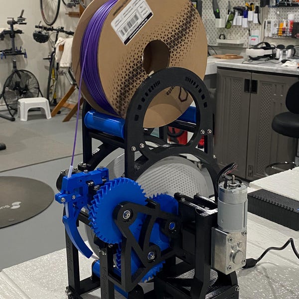 The Original V-spooler X for Bulk Filament | Heavy-duty Winder for 1 ...