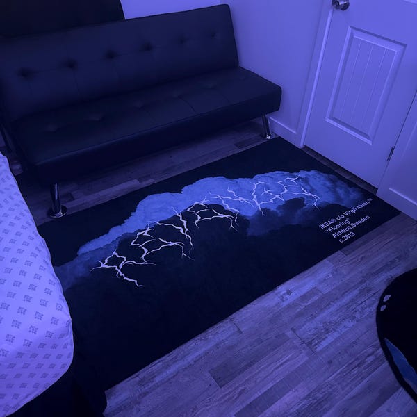 Keep off Rug, Keep off Clouds Rug, Traditional Abstract Rug, Custom Rug ...