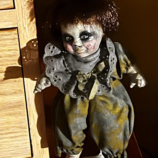 Creepy Doll Haunted Doll Halloween Doll Fiora Grimly Gala 60 7.5 Inch ...