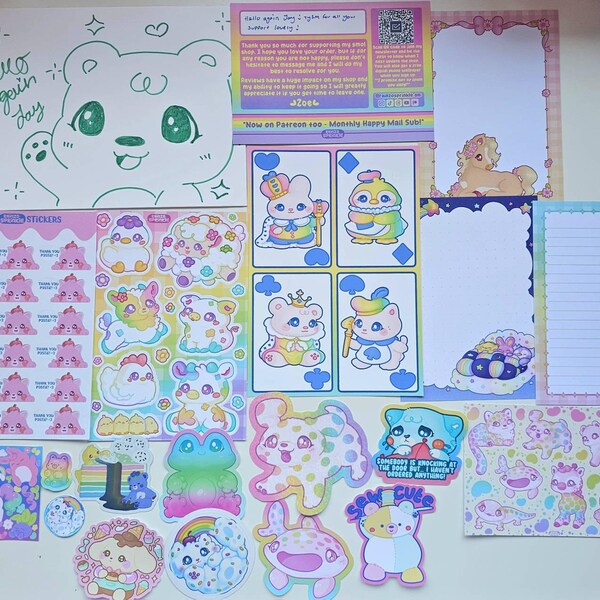Gummy Pets Sticky Notes ~ Gummy Bear Candy Theme Stationery ~ Cat Face ...