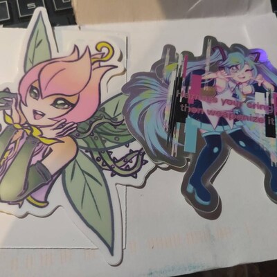 Twewy Vinyl Sticker Beat Rhyme Meme - Etsy