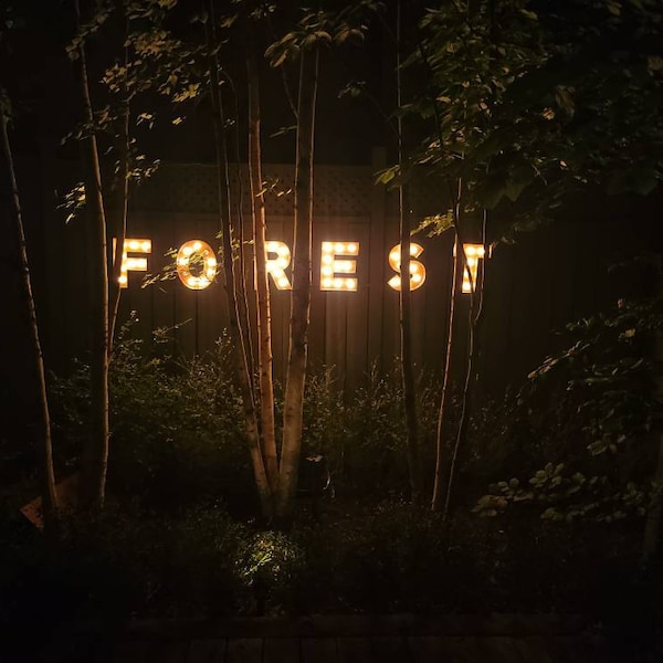 12" Marquee Letters, Light up Letters - Etsy