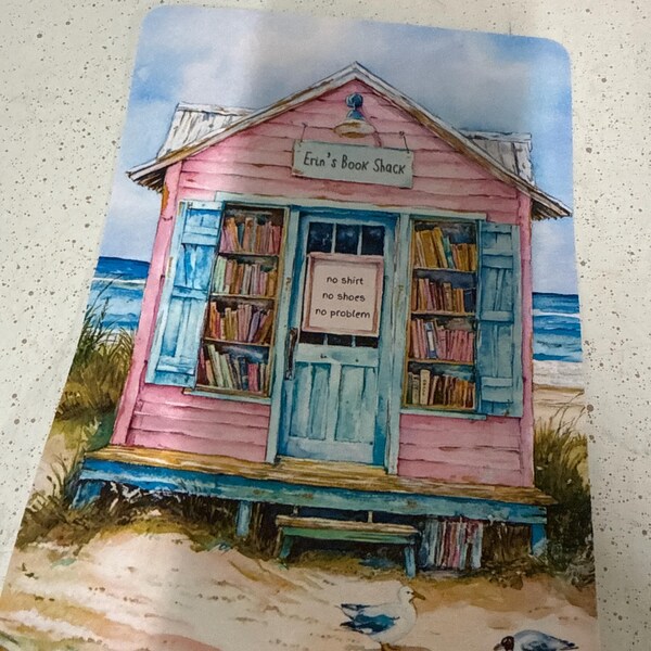 Personalized With Name Hot Pink Bookshop No.1 Kindle Insert - Etsy