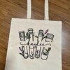 Microbiology Tote Bag, Microscope Canvas Tote for Microbiologist ...