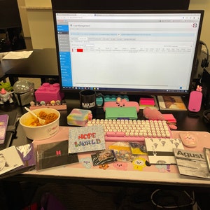 BTS plug in led night lamp | Etsy