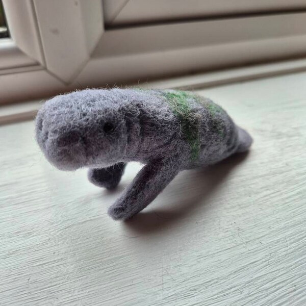 Needle Felt Night Sky Artwork Wool Painting Trees Moon Silhouettes Wool ...