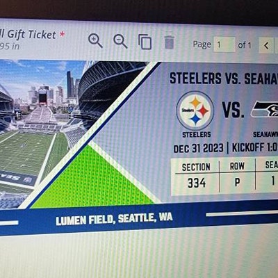 Customized Replica Football Ticket Gift Perfect Way to Give Digital ...