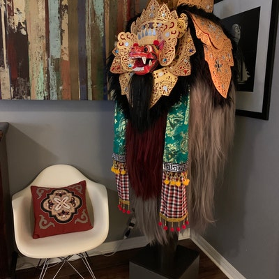 Barong Bali Carving/wooden Barong Bali/balinese Sculpture/barong Bali ...