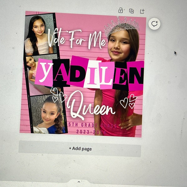 Editable Mean Girls Prom Queen Flyer Do It Yourself Diy Vote For Me