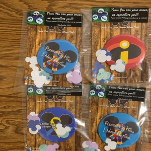 Disney Nerd Clique social club Buttons | Etsy