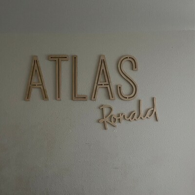 Stacked Custom Name Sign, Wood Name Sign, Nursery Sign, Nursery Letters ...