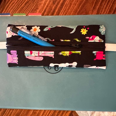 Elastic Pencil Case Elastic Pen Pouch Journal Pen Holder A5 - Etsy