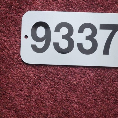 8x4 Reflective Custom Address Sign - Etsy