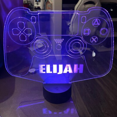 Video Game Controller Console Controller Gaming Room Night Light up ...