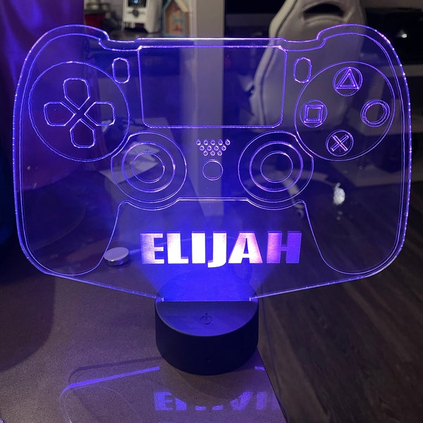 Video Game Controller Console Controller Gaming Room Night Light up ...