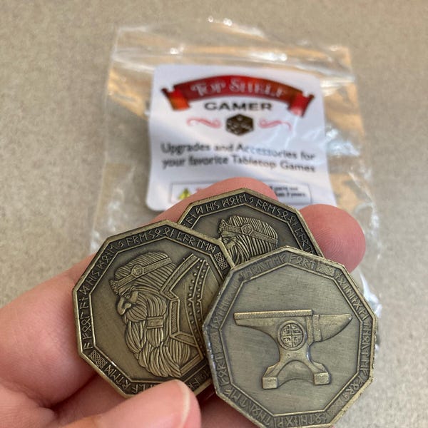 Fish Tokens (set of 10) - Etsy