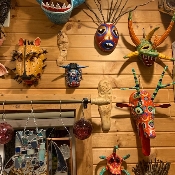 Puerto Rican Vejigantes Mask, Traditional Puerto Rican Carnival Masks ...