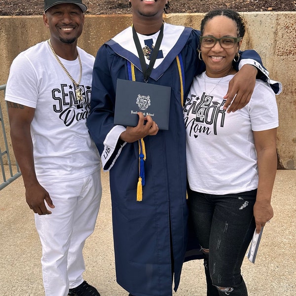 Graduation Family T-shirt, Senior 2024 Family Matching T-shirt ...