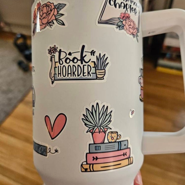 Book Lovers Sticker Bundle/stickers/journaling/book Lovers Book and ...