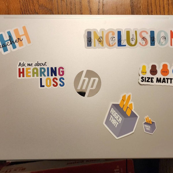 Say the Word Laud Sticker Audiology Word Recognition Testing Humor ...