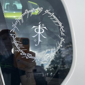 Lord of the Rings Car Decal Lord of the Rings Decal Lord of | Etsy