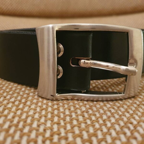 Leather Belt Brown - Etsy