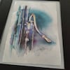 Capo Wall Art Guitar Capo Painting Watercolor of a Capo Musician Gift ...
