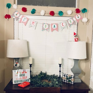 Christmas Elf Banner, I'm Back Banner, Be Good Banner, Elf Banner, Elf ...