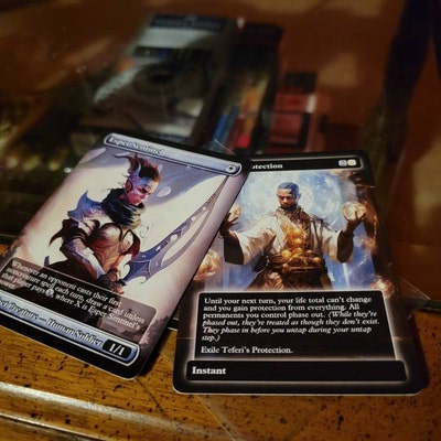 Wheel of Fortune 6 alternative Custom Art / No Foil Edh MTG Proxy - Etsy