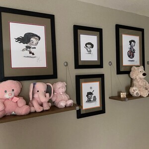 11x14 Baby Alien Xenomorph With Braces and a Toy Space | Etsy