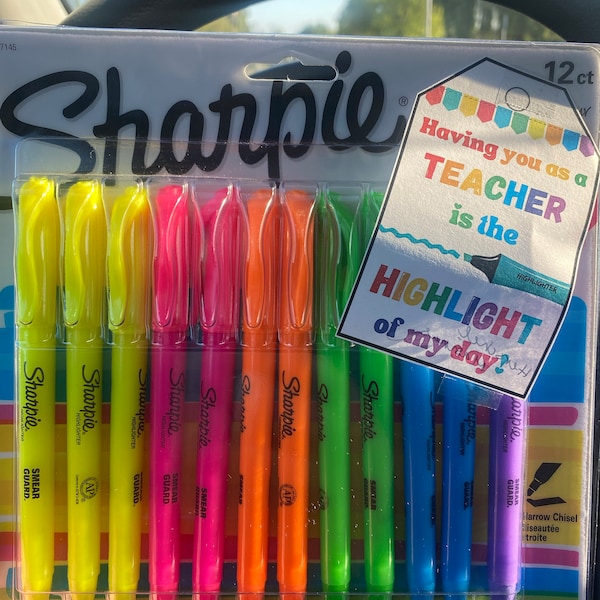 Printable Teacher Appreciation Gift Tags - Highlight of My Day ...