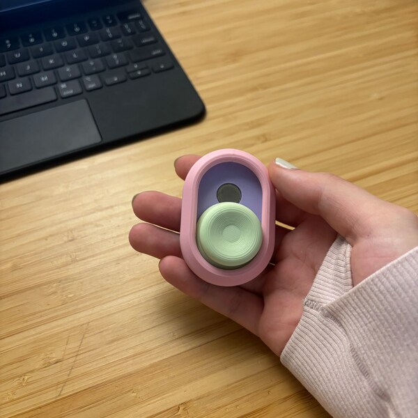 JUMBO 3D Printed Customizable Magnetic Haptic Slider Fidget Toy - Desk ...