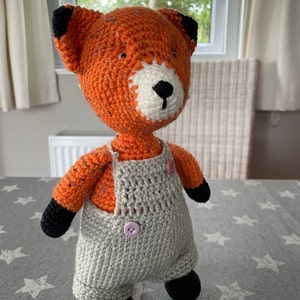 PDF Fox Alex Amigurumi Pattern - Etsy