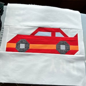 PDF Quilt Block Pattern Nascar Vehicle Quilt - Etsy