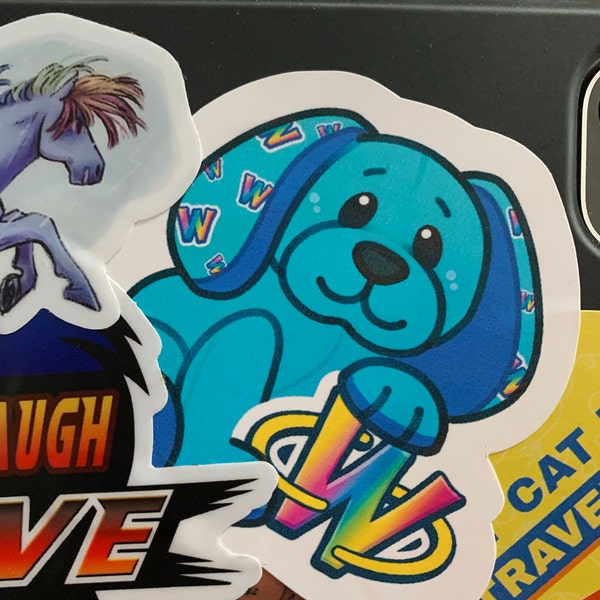 Webkinz Stickers! 10 Year Magic W Pup - Etsy