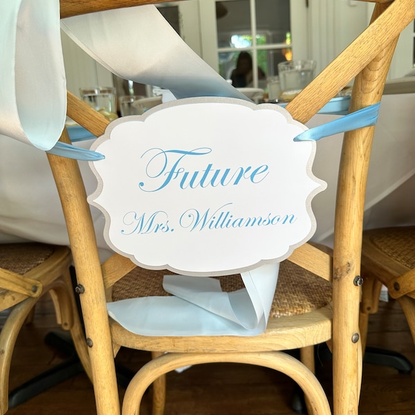 Future Mrs Sign,wedding Shower Sign, Mrs to Be Sign, Bridal Shower ...