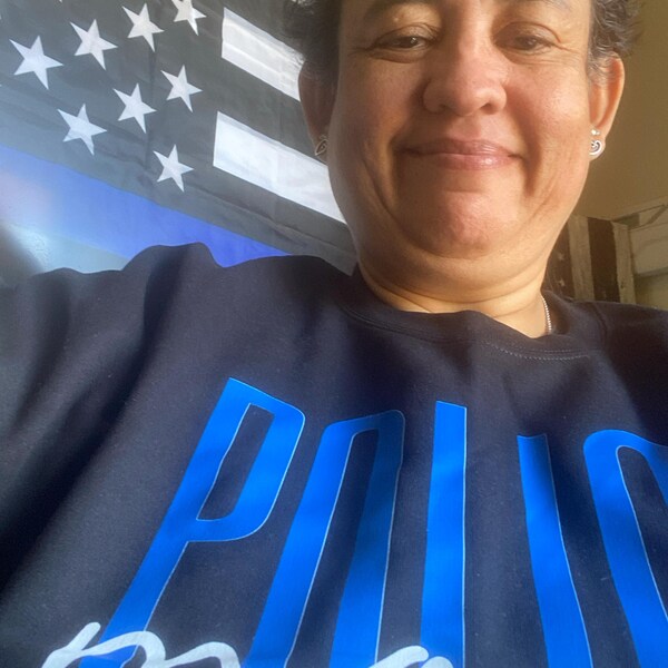 Firefighter Girlfriend Sweatshirt, Fireman Girlfriend Shirt, Girlfriend ...