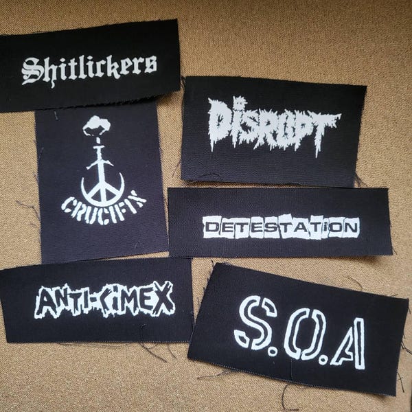 Disrupt Cloth Patch - Etsy