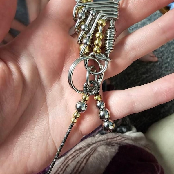 Minimalist Unique Wire Wrapped High Quality Stainless Steel Carabiner ...