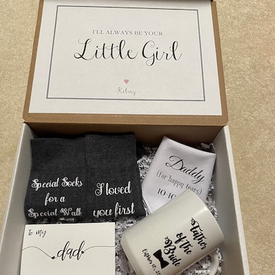 Father of Bride Gift Box Personalized Father of the Bride Gift to My ...