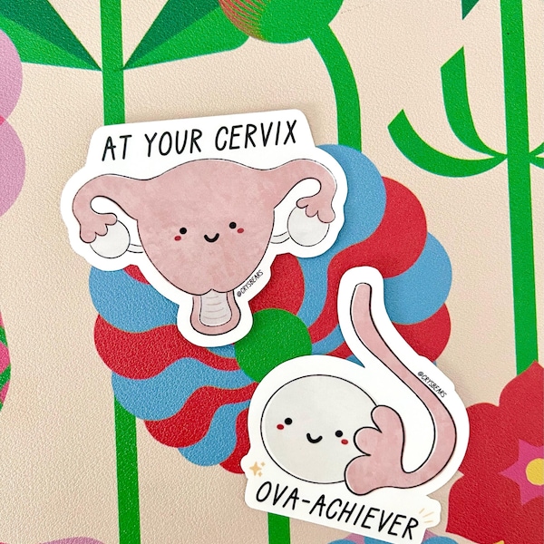 Ova-achiever Sticker, Ovary, OBGYN, OB, Doctor, Medical, Nurse, RN ...