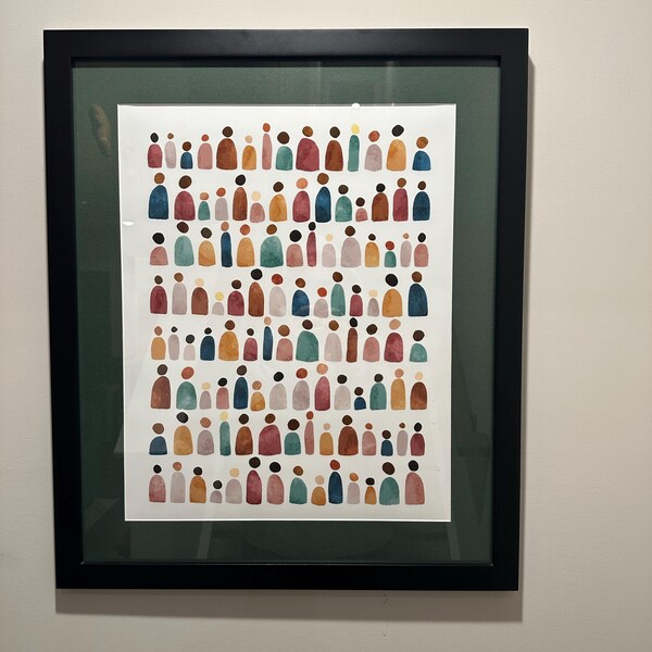 Diversity & Inclusion Figures Art Print | DEI Equality Diversity ...