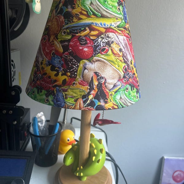 Green Gingham Check Lamp Shade. Checkered. Green and White. Shade is 9. ...