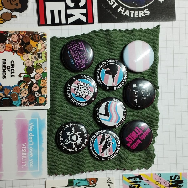 Non-binary Button/pin Pack - Etsy