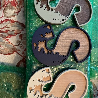 Forest Letters Woodland Nursery Nursery Decor Custom Letters Home Decor ...