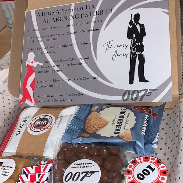 A Little Shaken, Not Stirred Afternoon Tea | James Bond Inspired | 007 ...