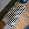 Custom Made to Your Size Large TRIMMED WOOD Floor Grate Wall Register ...