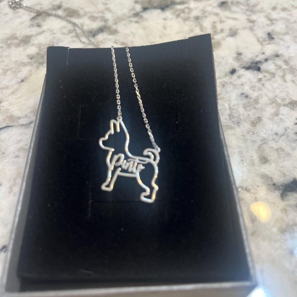 14K Gold Alien Necklace, Alien Pendant Necklace, Space Theme Jewelry ...