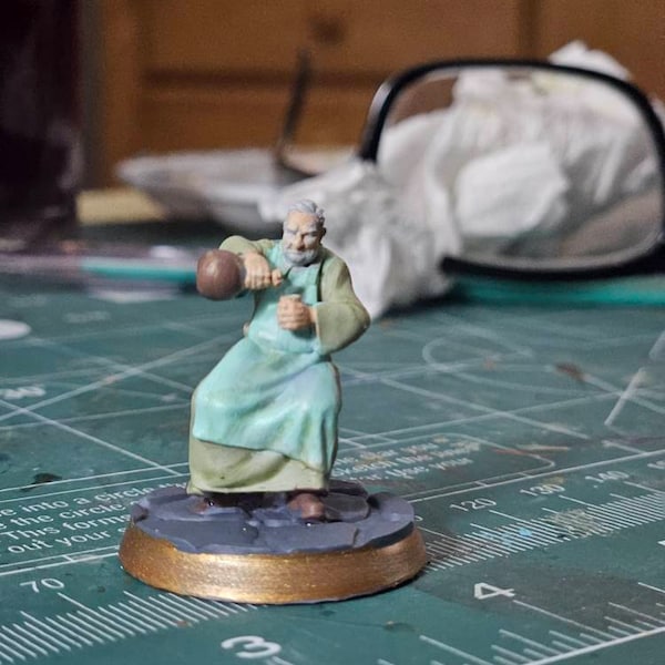 12pc Villagers Set Dnd Dungeons and Dragons 28mm/32mm Commoners TTRPG ...