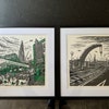 Copenhagen Original Linocut Print, Copenhagen Gift, Copenhagen Linocut ...